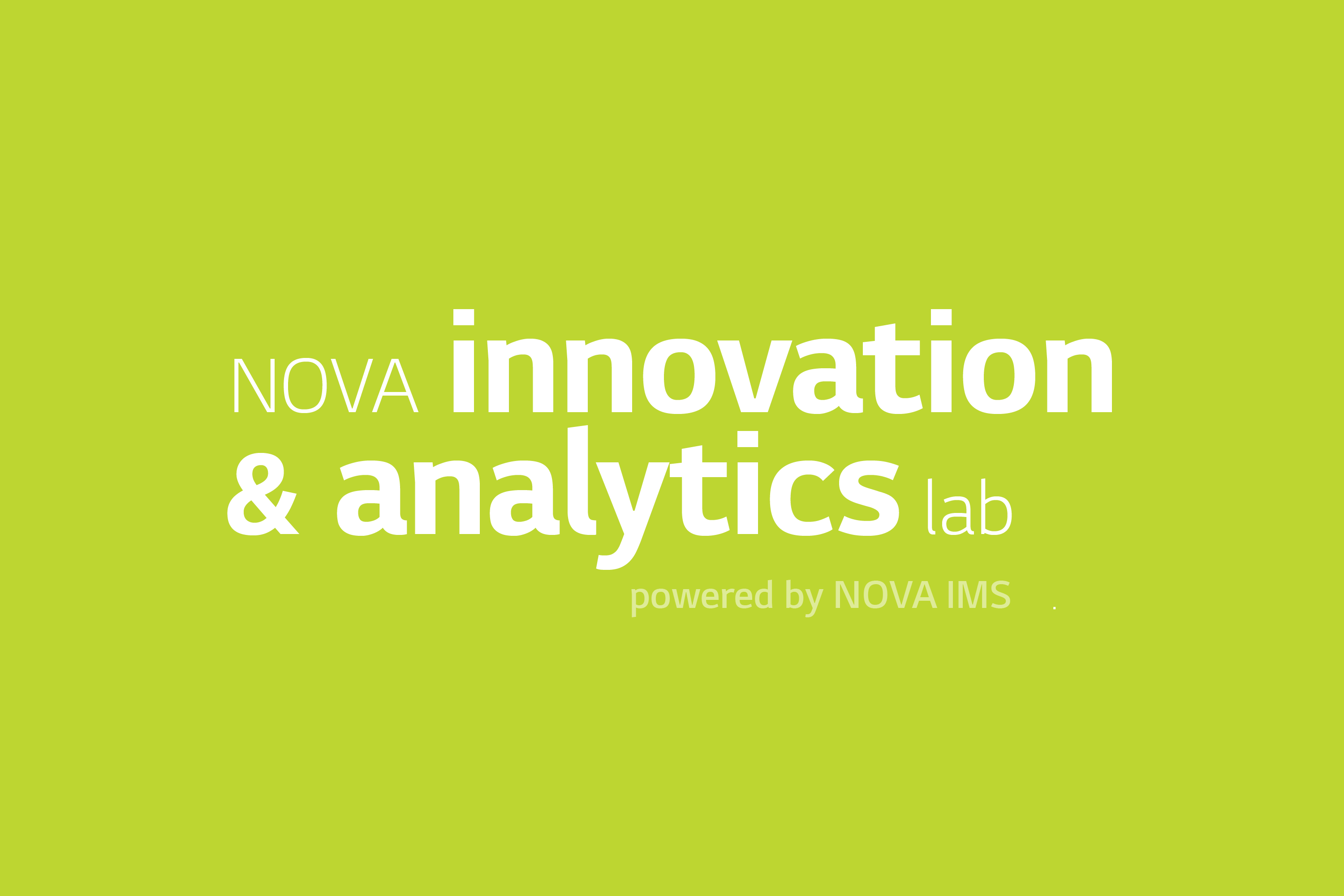 NOVA Innovation and Analytics Lab | NOVA IMS