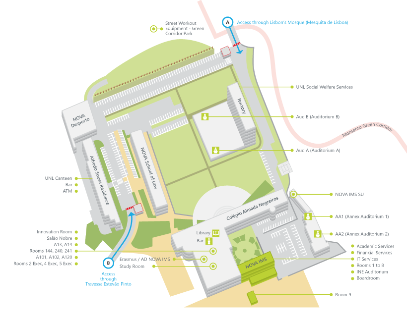 Campus Map | NOVA IMS